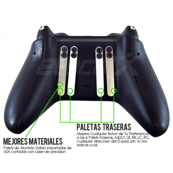 Control Mando Original Xbox One Tipo Scuf Gaming Scuff 4 pallets Color ...