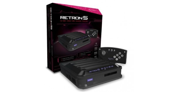 RetroN 5 Consola de Videojuegos 5 en 1 NES SNES Genesis GBA Famicom ...